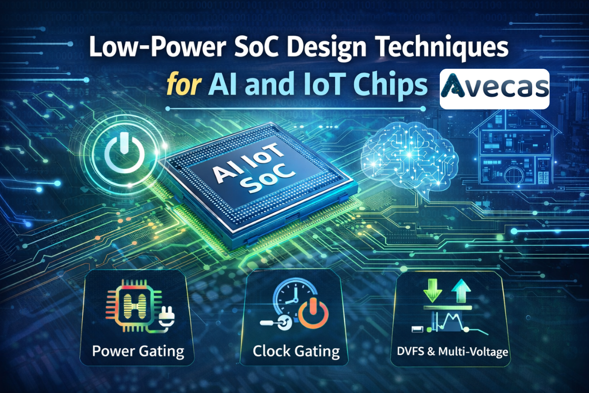 Low-Power SoC Design Techniques for AI and IoT Chips - Avecas